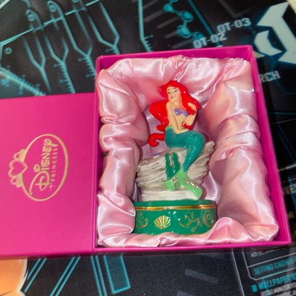 Disney | Other | Disney Ariel Trinket Box 13mu | Poshmark